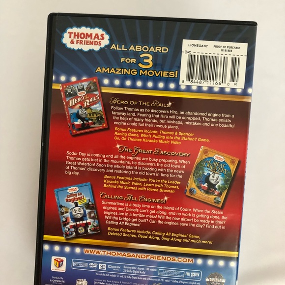 Thomas & Friends | Other | Thomas Friends The Movie Pack Set Of 3movie ...